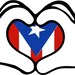 PUERTO RICO FLAG, Sticker Decal, Bandera Boricua Amapola 1 - Etsy