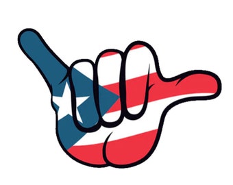 Puerto Rico Flag Vinyl Stickers-decals, Bandera Boricua, Borinquen - Etsy