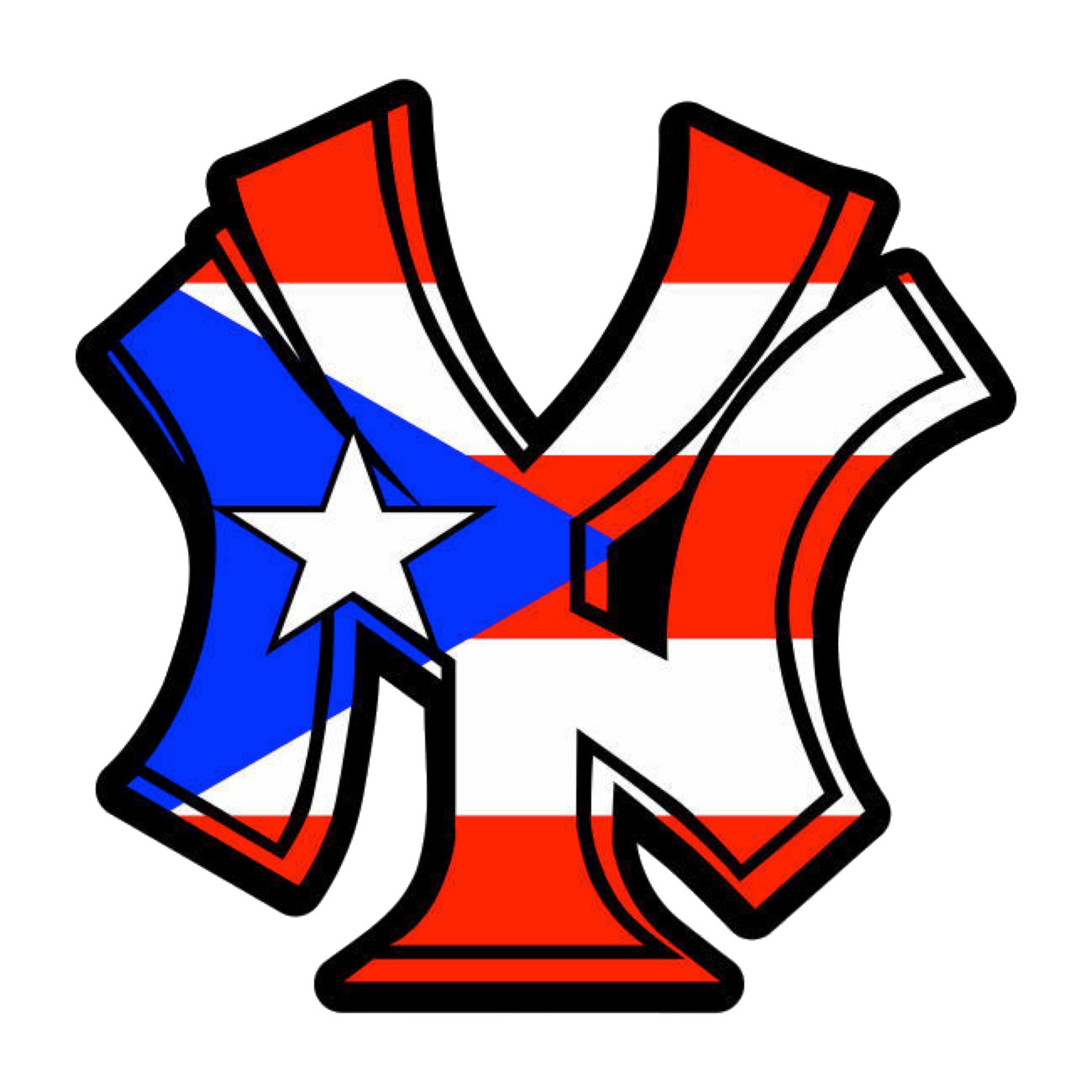 Puerto Rico Flag Vinyl Stickers-decals Calcomania Bandera De - Etsy