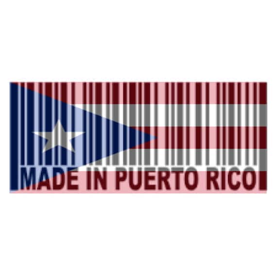Puerto Rico Flag Vinyl Stickers-decals Calcomania Bandera De - Etsy