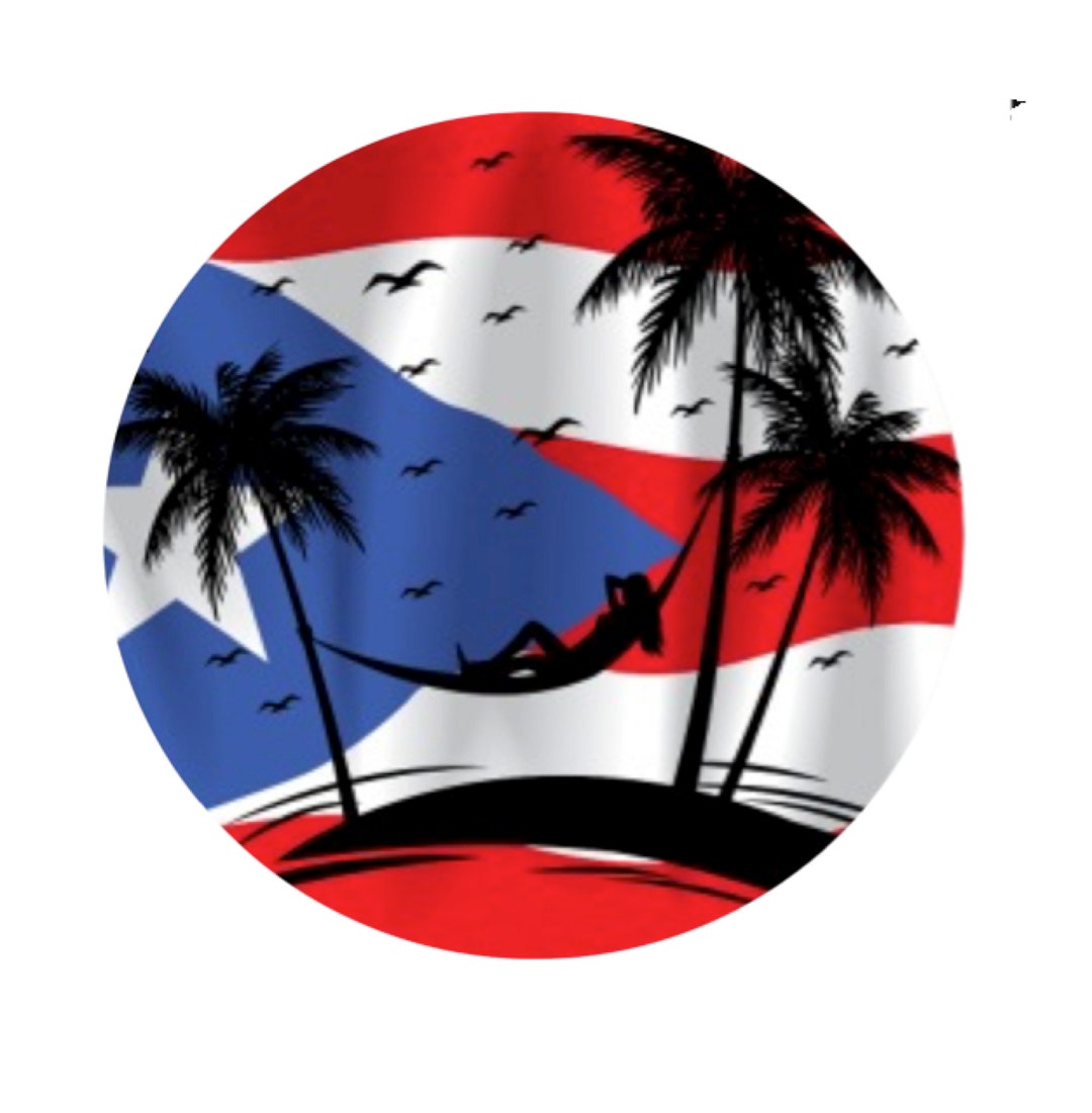 PUERTO RICO FLAG Sticker Decal Bandera Boricua Calcomania - Etsy