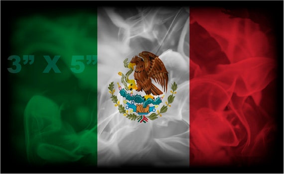 MEXICO Flag Vinyl Stickers-decals BANDERA MEXICO Calcomania | Etsy