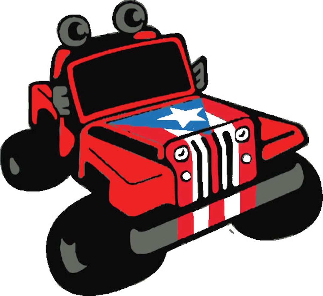 Puerto Rico Flag Vinyl Stickers-decals - Etsy