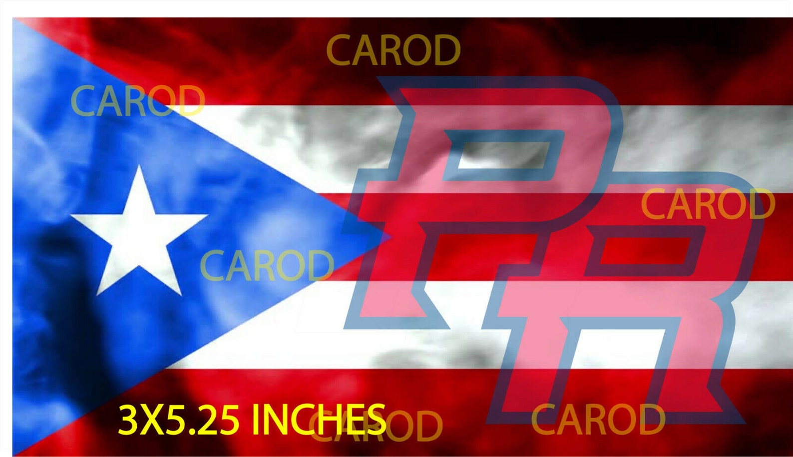 Puerto Rico Flag Vinyl Stickers-decals Calcomania Bandera De | Etsy
