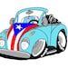 Puerto Rico Flag Vinyl Stickers-decals, Volky Boricua-#70 - Etsy