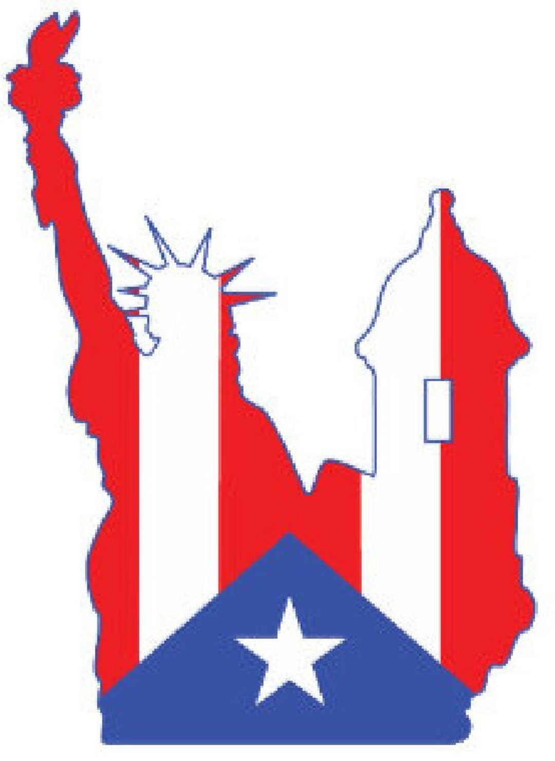 Puerto Rico Flag Vinyl Stickers-decals, Calcomania Bandera De Puerto Rico-#40 - Etsy