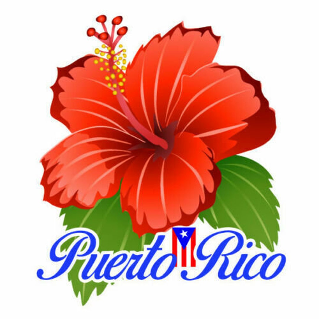PUERTO RICO FLAG, Sticker Decal, Bandera Boricua Amapola #1 - Etsy