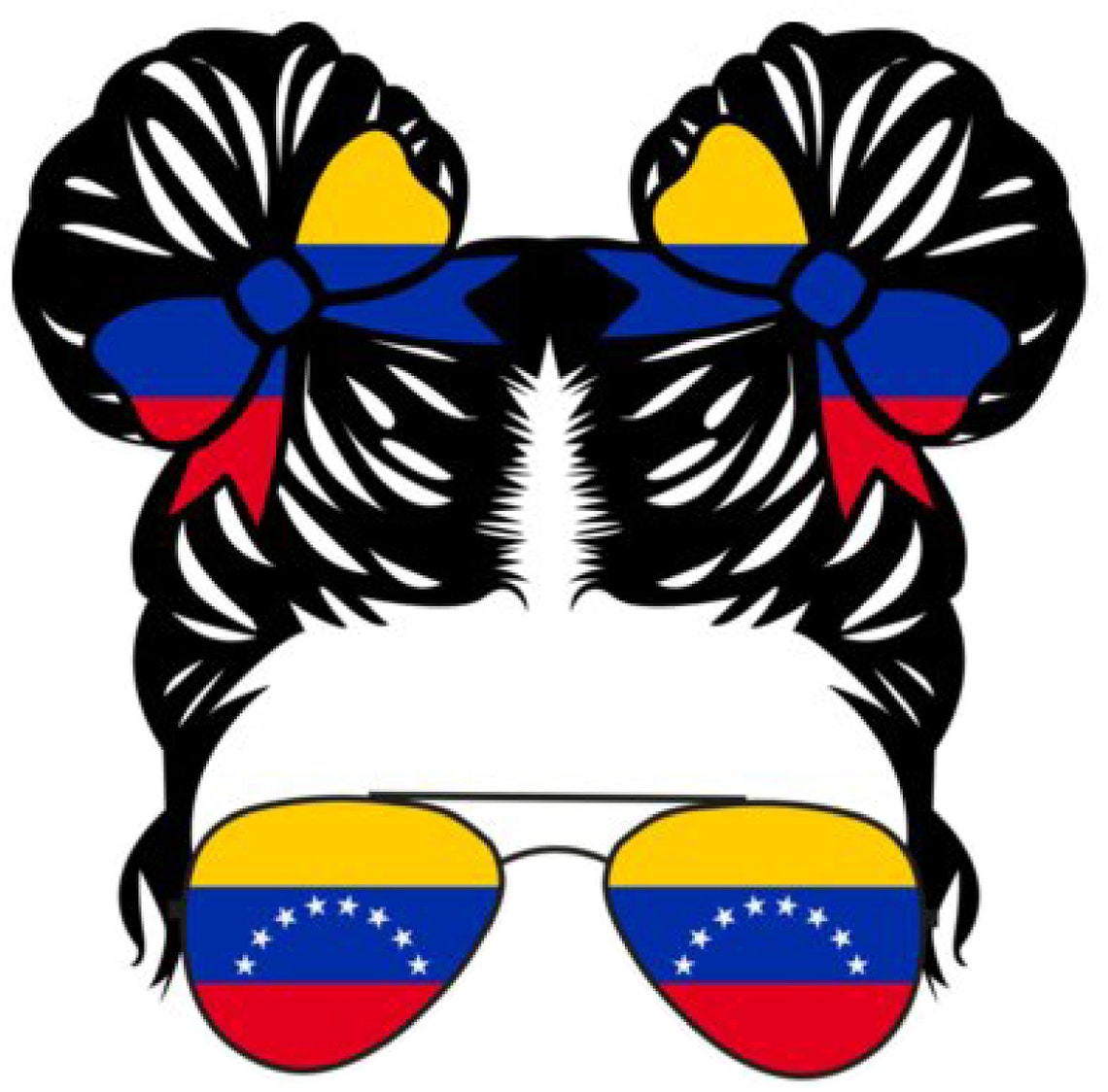 Venezuelaflag Vinyl Stickers-decals Chama Venezolana - Etsy