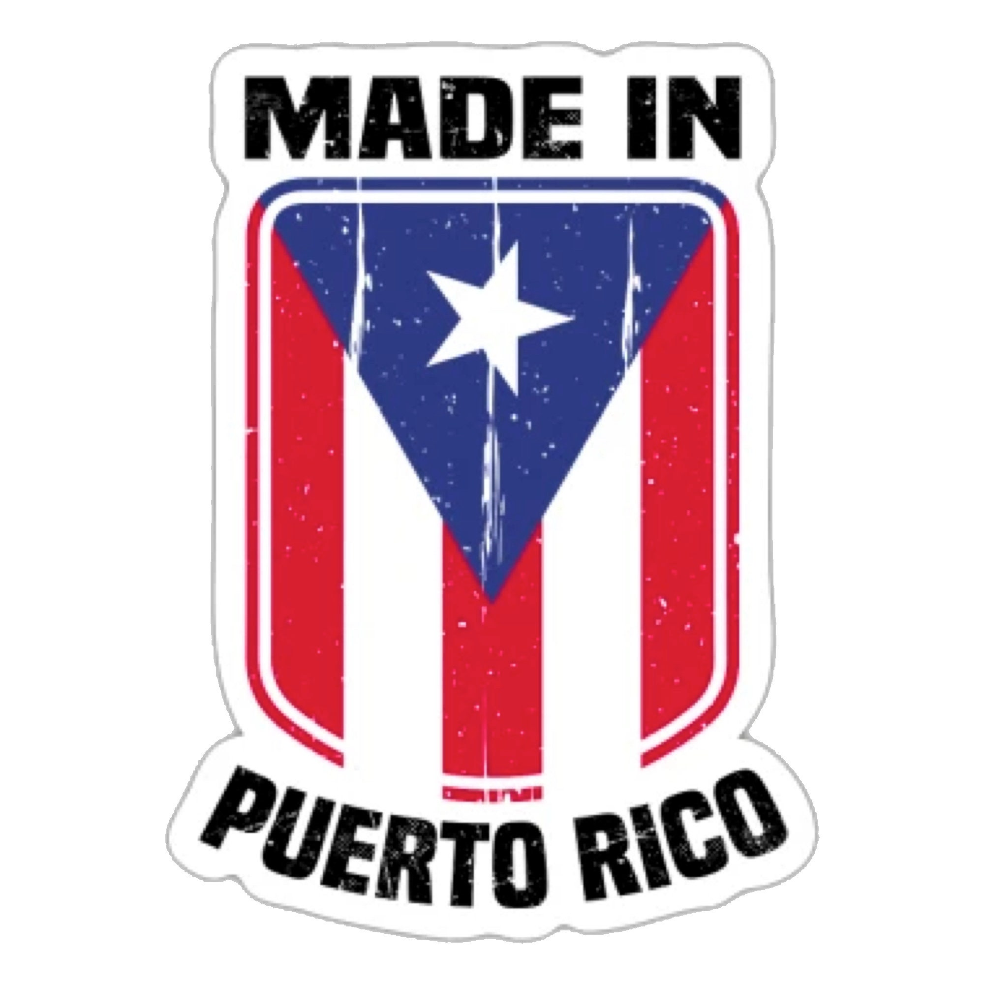 Puerto Rico Flag Vinyl Stickers-decals Calcomania Bandera De - Etsy