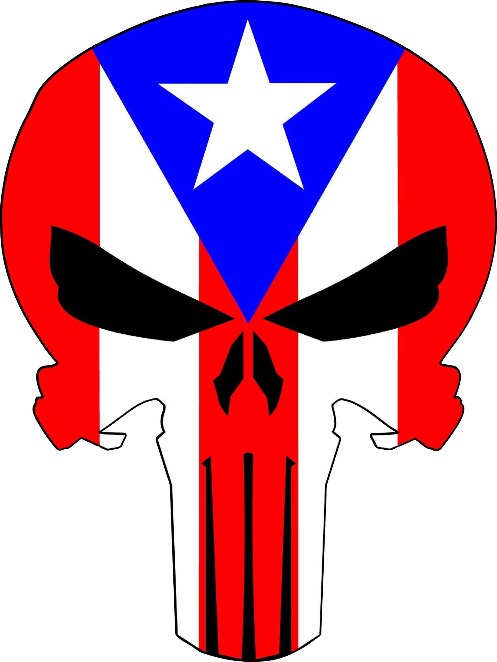 Puerto Rico Flag Vinyl Stickers-decals BANDERA Boricua | Etsy