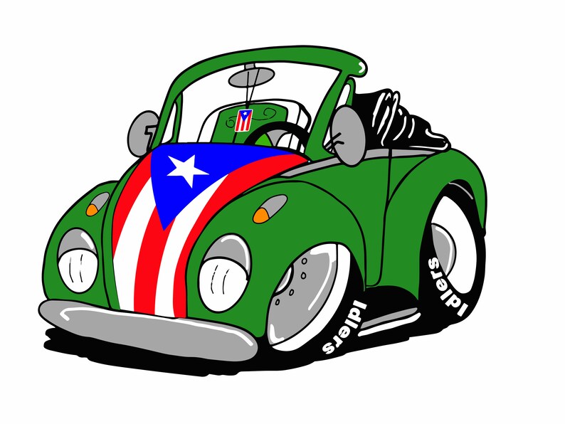 Puerto Rico Flag Vinyl Stickers-decals - Etsy