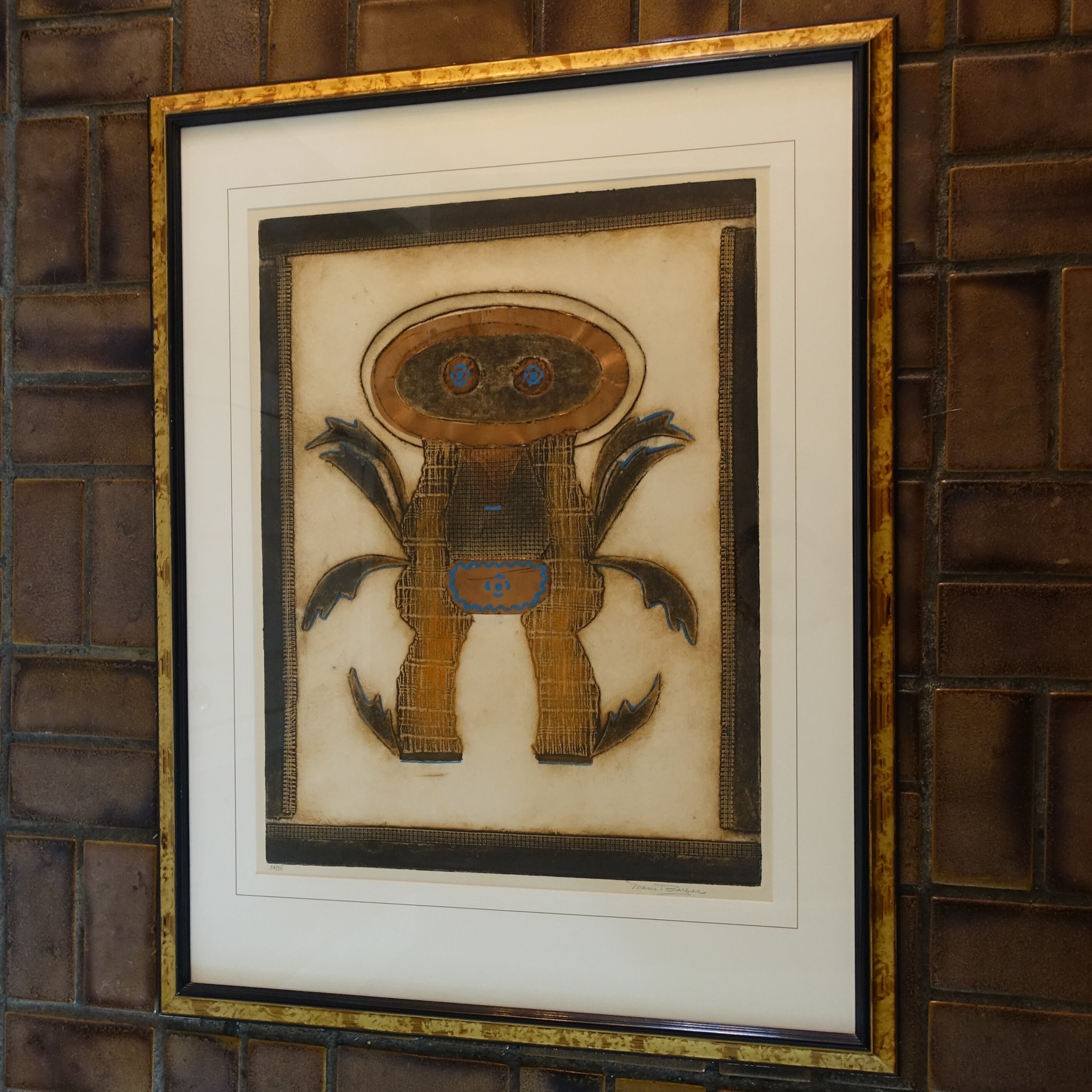 Marie Berger Limited Edition Mixed Media Abstract Artwork | Etsy