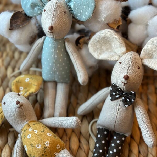 Mouse Family - Etsy