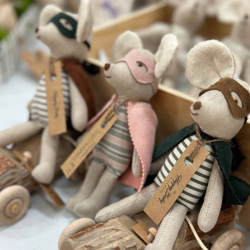 Stuffed Mouse Toy - Etsy