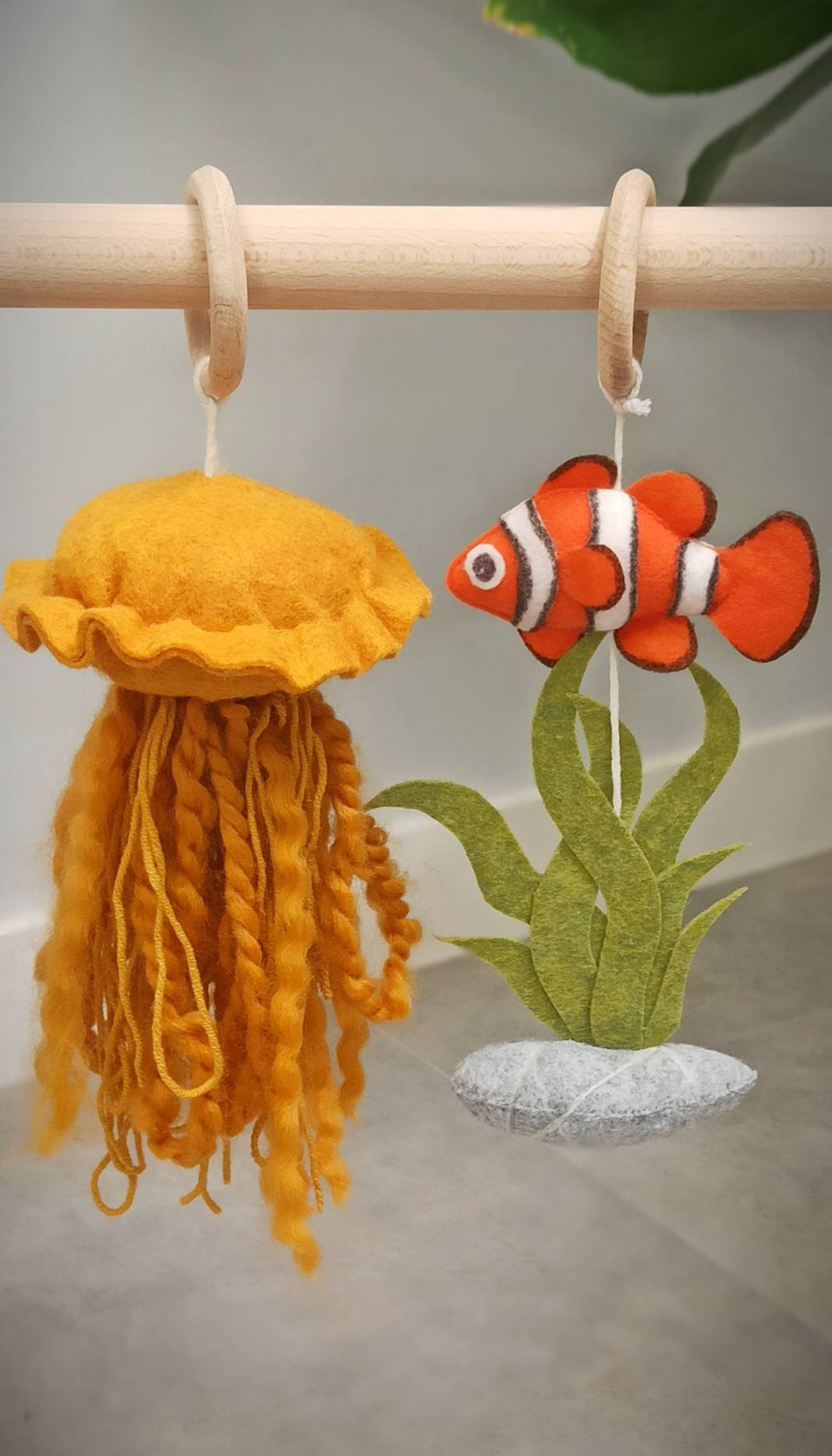 Nautical Baby Play Gym Ocean Baby Mobile Hanging Toys Set | Etsy