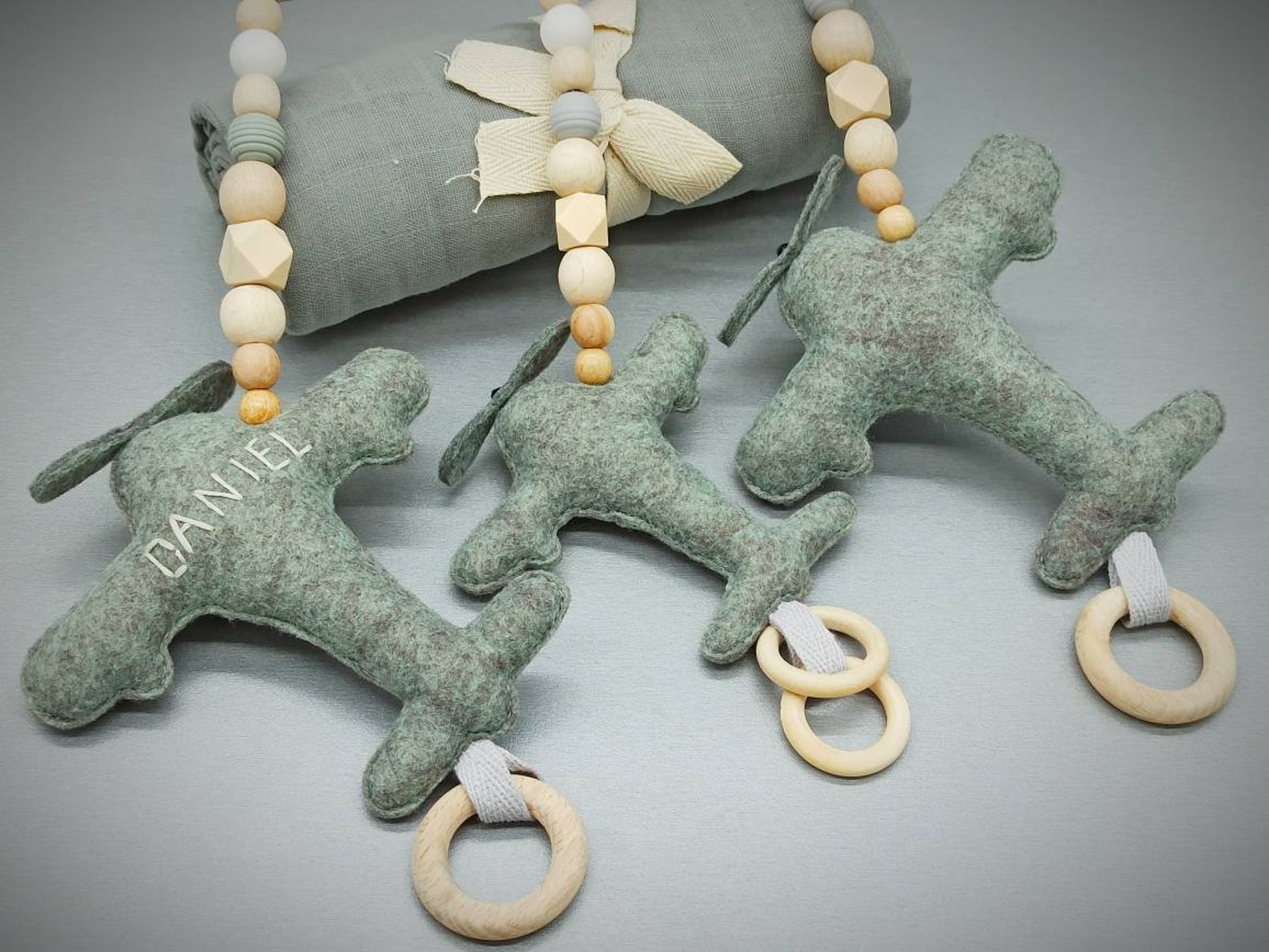 Airplane Hanging Baby Gym Toys Set Airplane Nursery Decor | Etsy