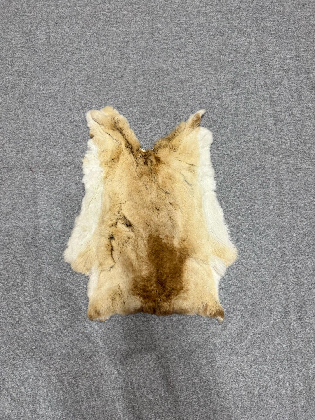 REAL Fur Rabbit Pelt Skin Natural Rabbit Pelt Skin Material for ...