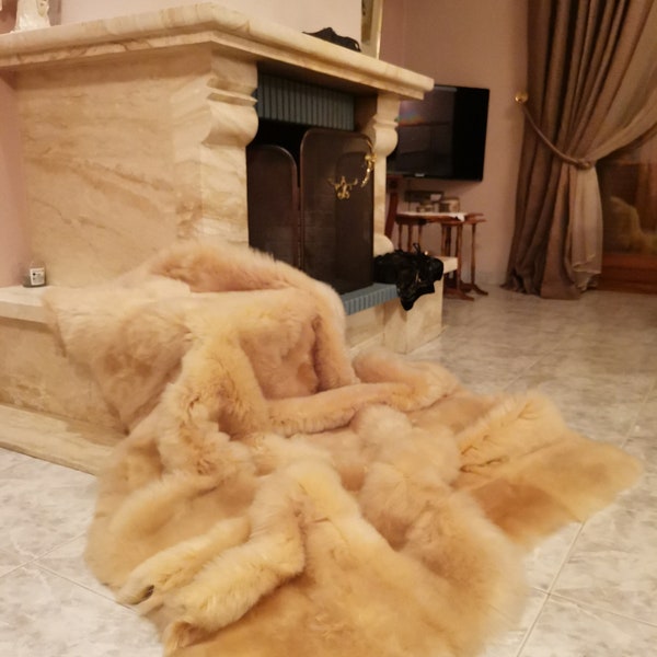 Real Furs Blanket - Etsy