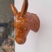 Ceramic Animal Head. CERAMIC Donkey Portuguese Handmade - Etsy