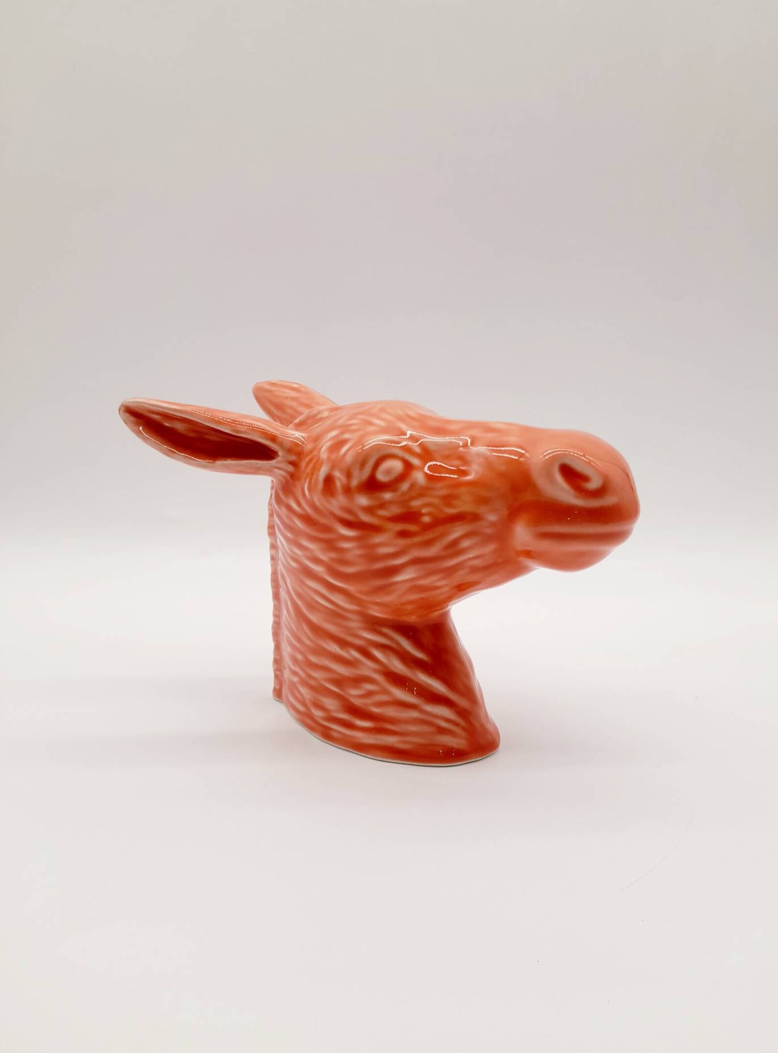Ceramic Animal Head. CERAMIC Donkey Portuguese Handmade - Etsy