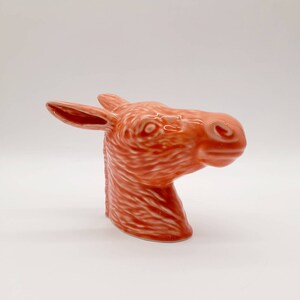Ceramic Animal Head. CERAMIC Donkey Portuguese Handmade - Etsy