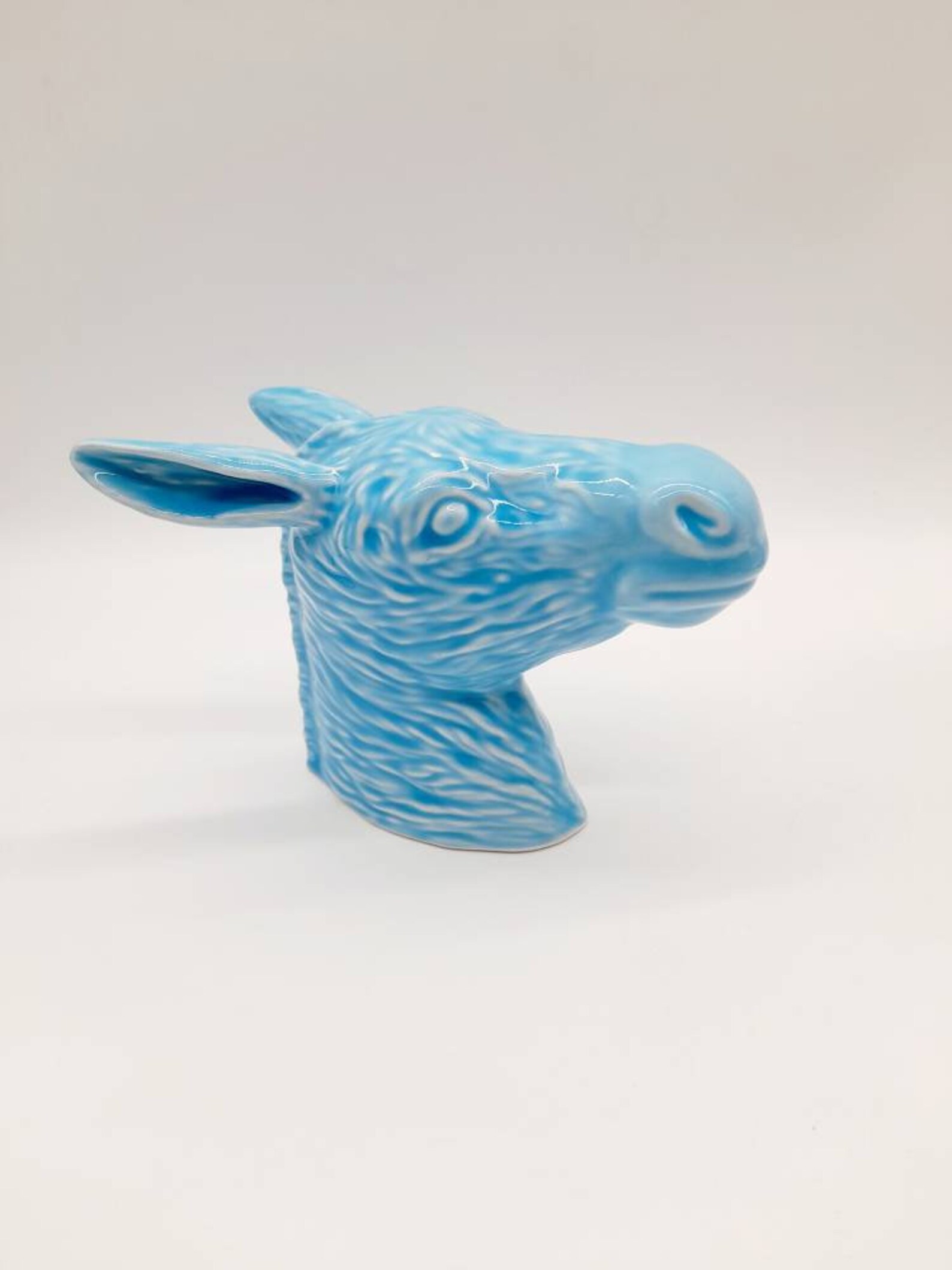Ceramic Animal Head. CERAMIC Donkey Portuguese Handmade | Etsy