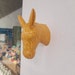 Ceramic Animal Head. CERAMIC Donkey, Portuguese Handmade Animal Head ...