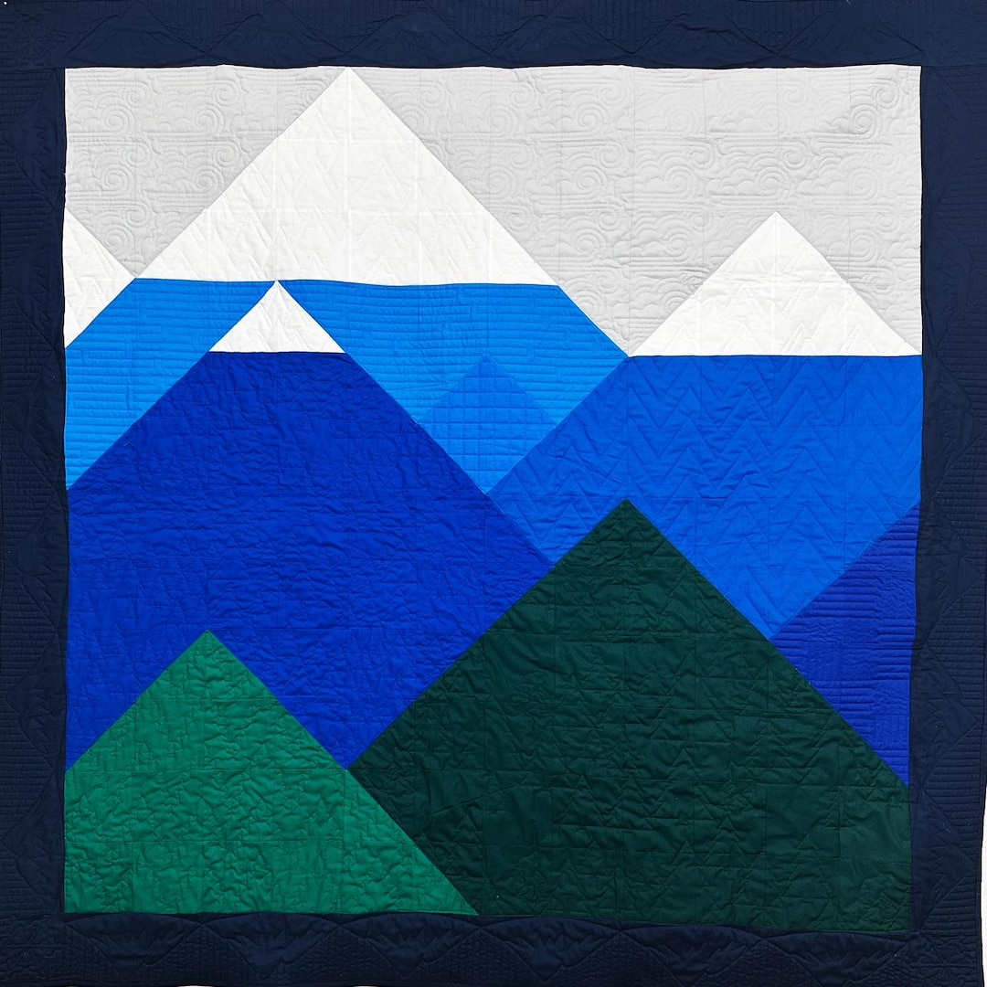 Mountain Forest PDF Quilt Pattern - Etsy