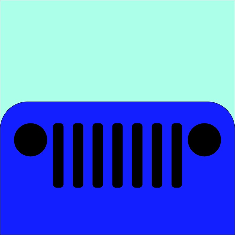 Jeep Quilt Block PDF Pattern - Etsy