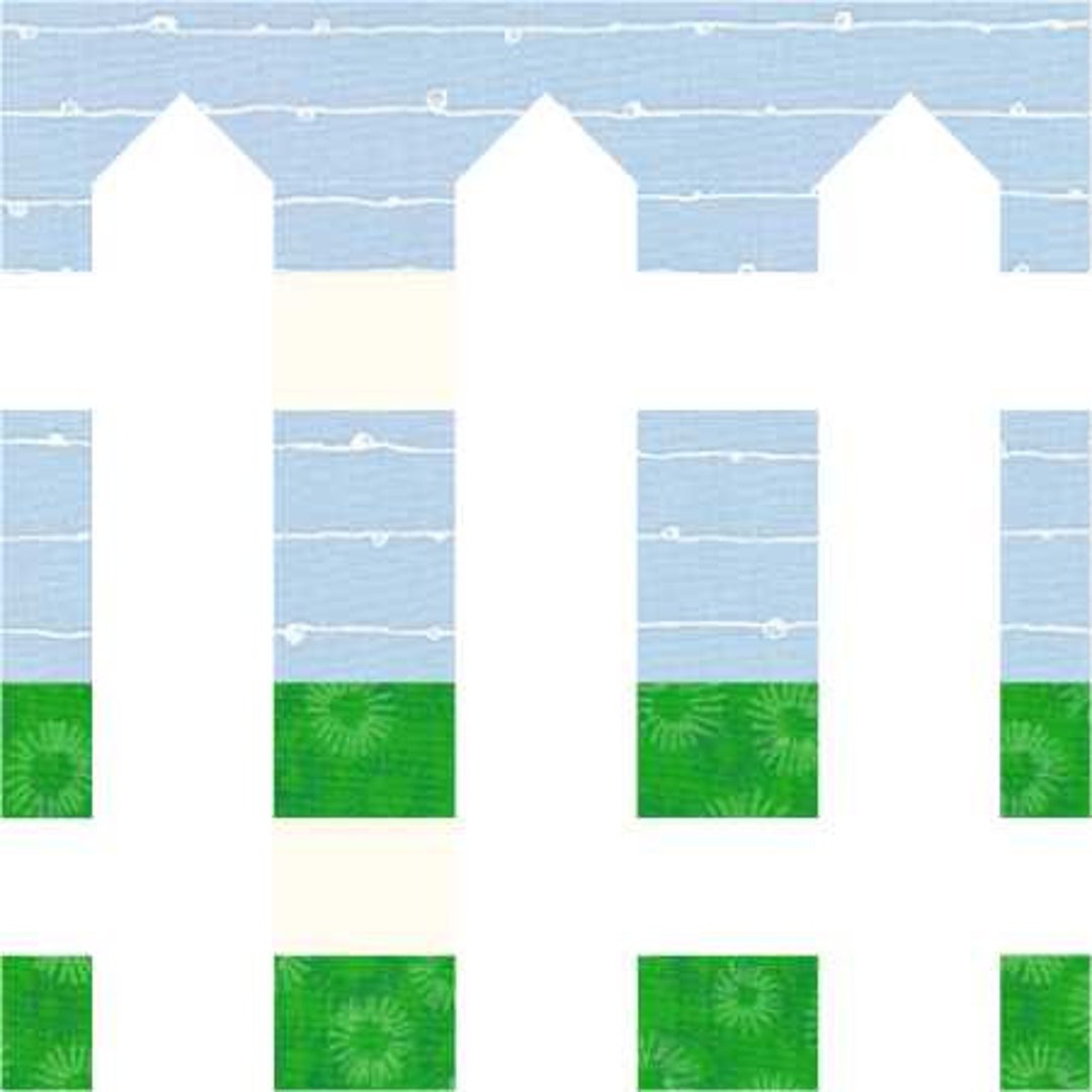 Good Fences PDF Quilt Block Pattern - Etsy