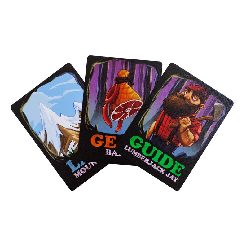 Finding Sasquatch Adventure Card Game Set Sasquatch Bigfoot - Etsy