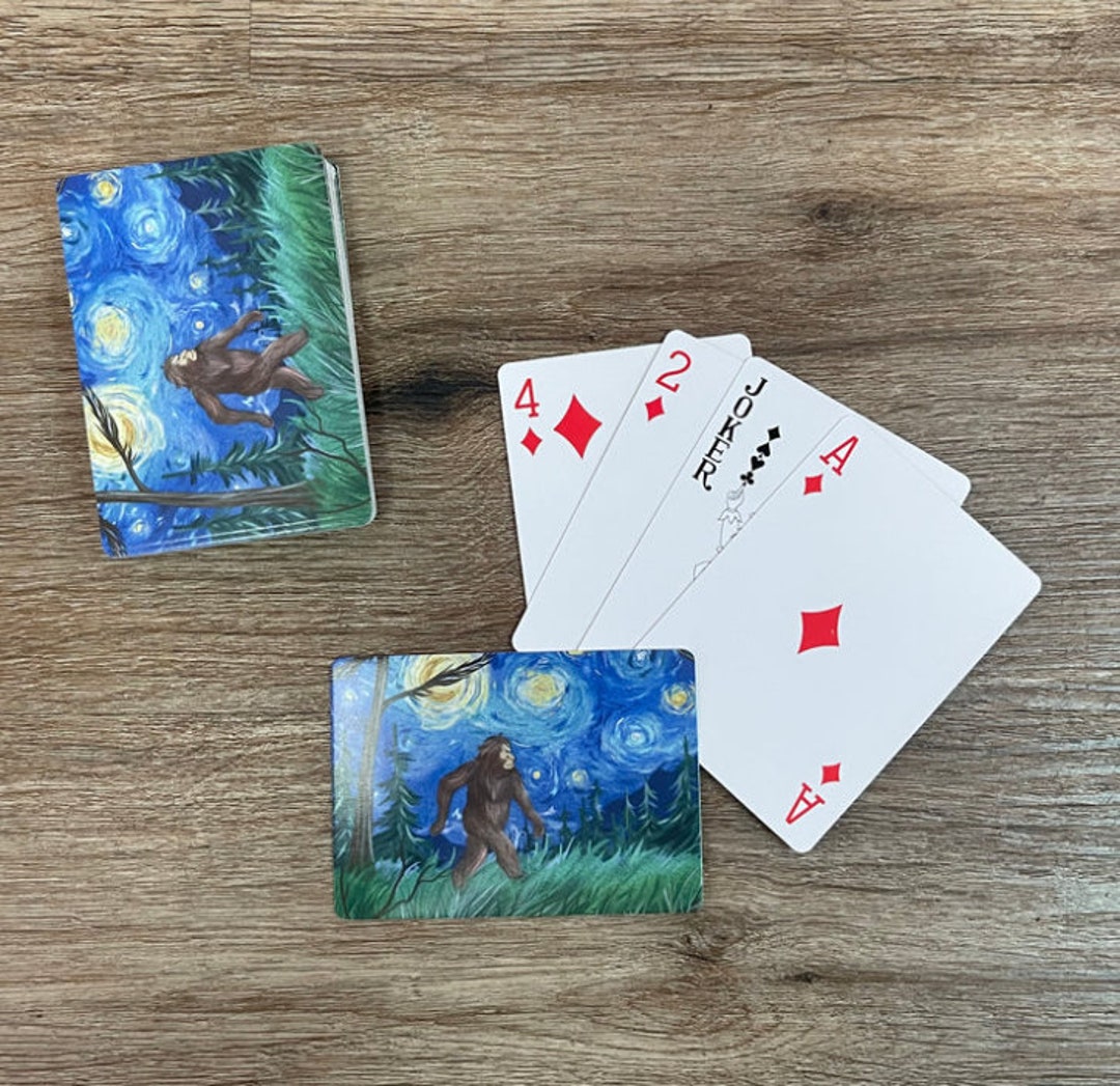 Sasquatch, Bigfoot, Native And/or Bella Twilight Playing Cards - Etsy