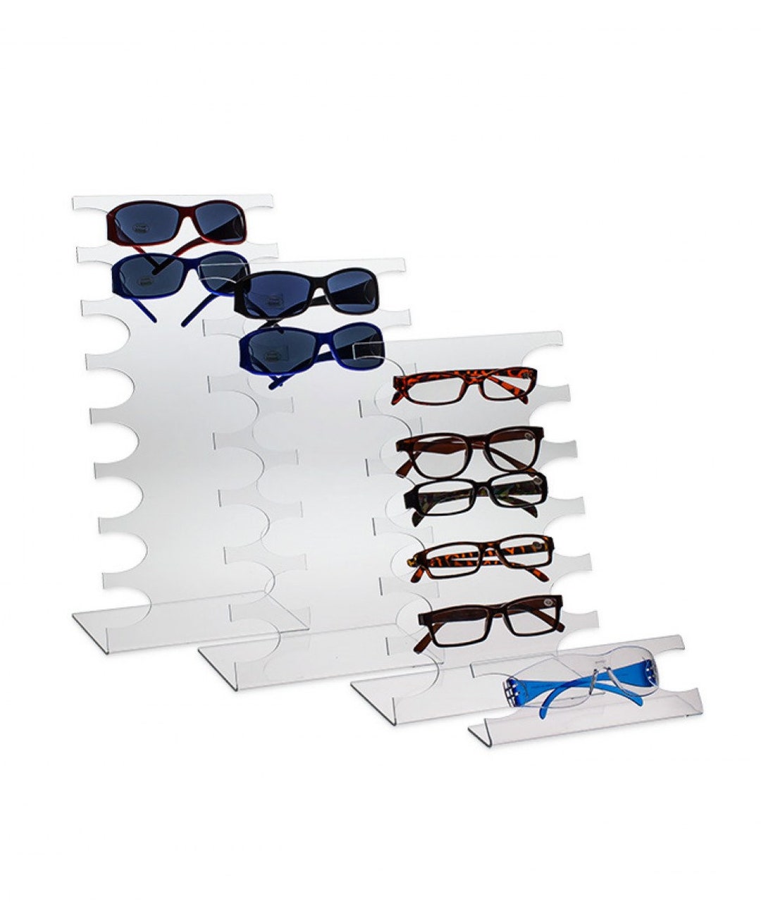 Acrylic Glasses Display Stand: Sunglasses, Reading & Safety Glasses ...