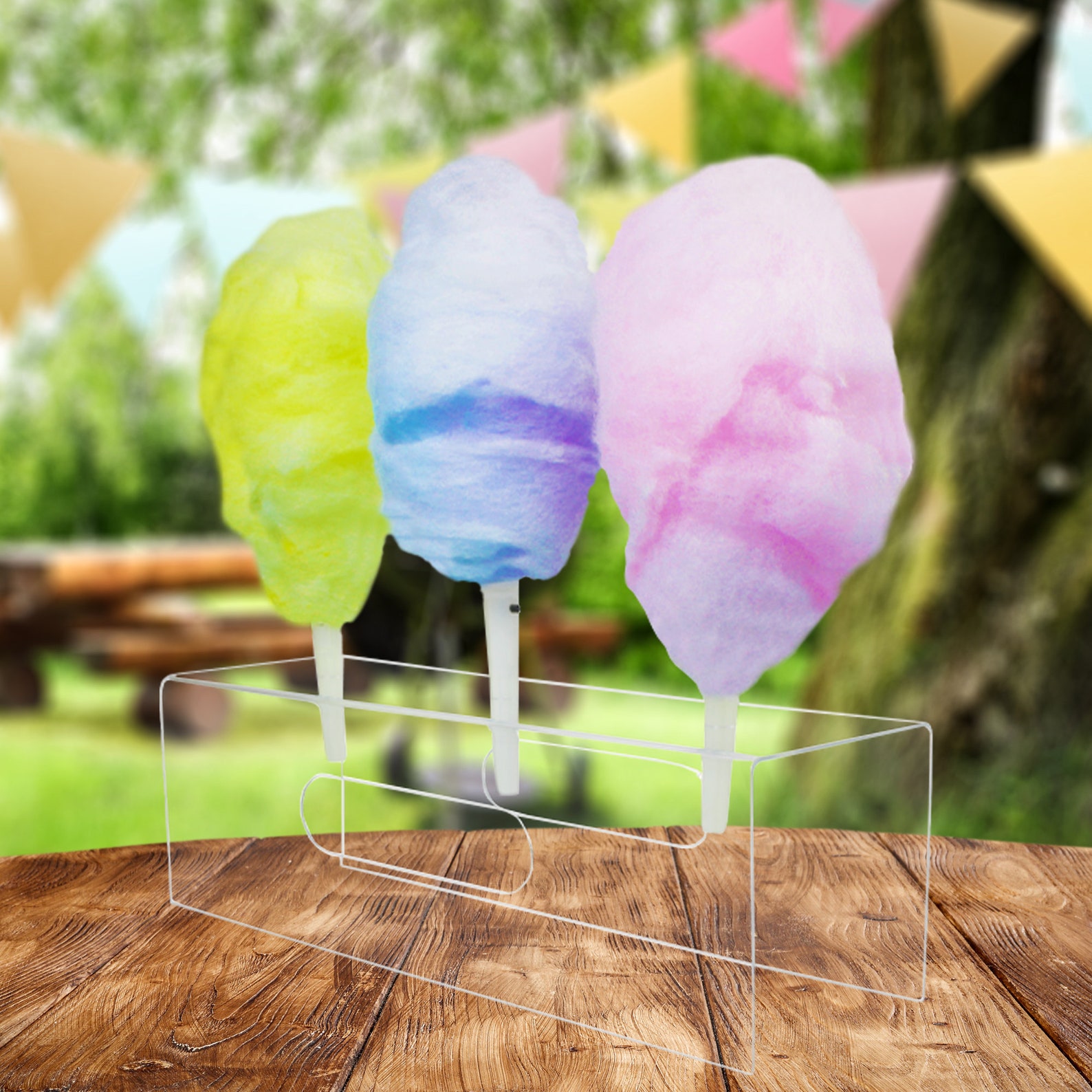 Cotton Candy Display Holder & 3 Glow Sticks Made in the USA - Etsy Schweiz