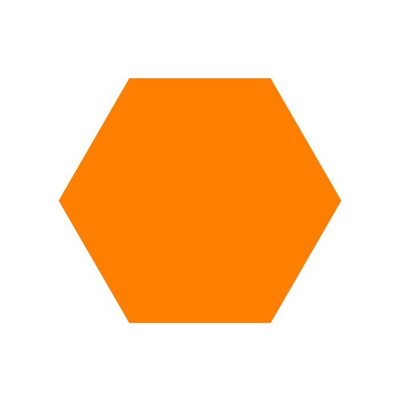 Hexagon Shaped Acrylic Plexiglass in Various Colors 1/8 Inch Thick - Etsy