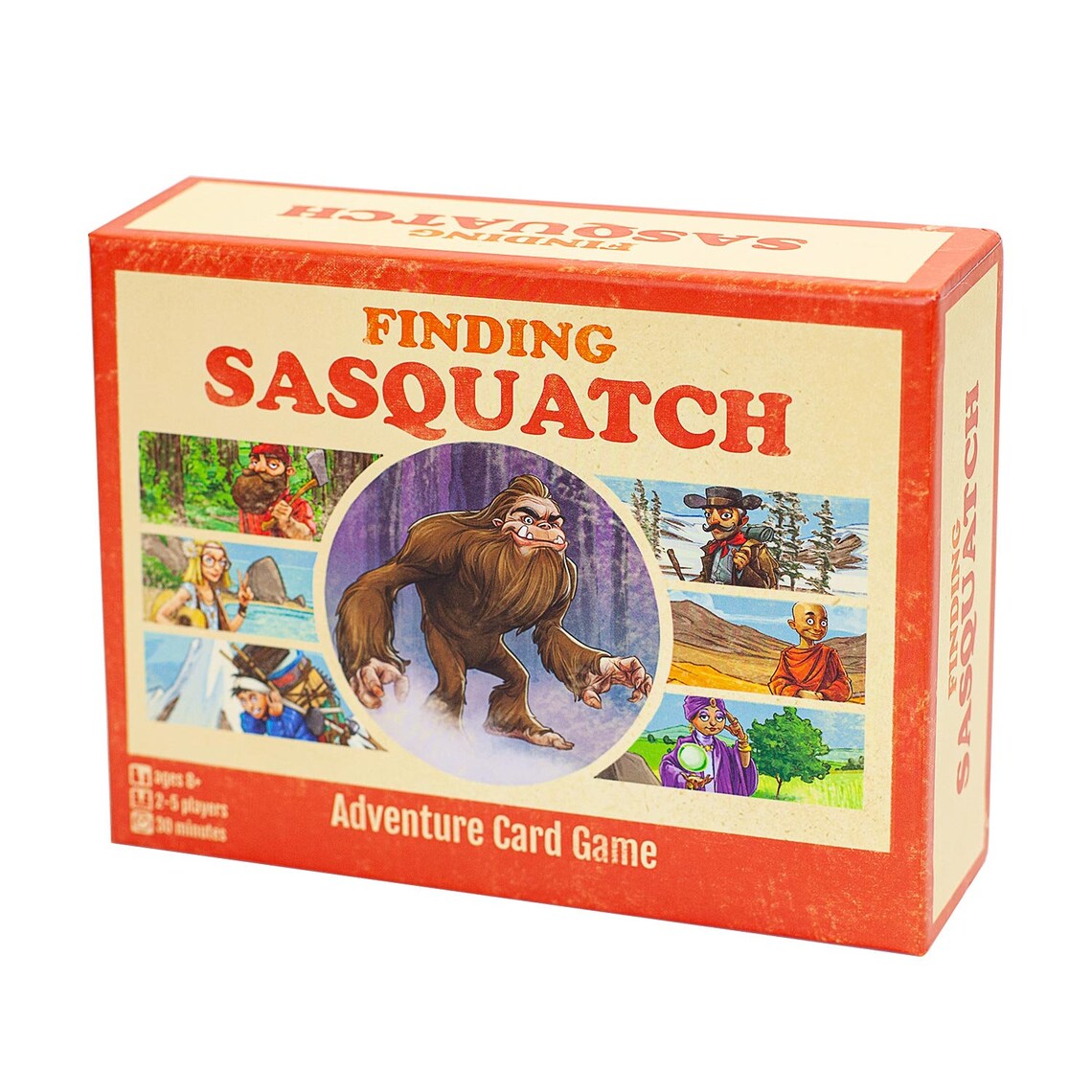 Finding Sasquatch Adventure Card Game Set Sasquatch Bigfoot - Etsy