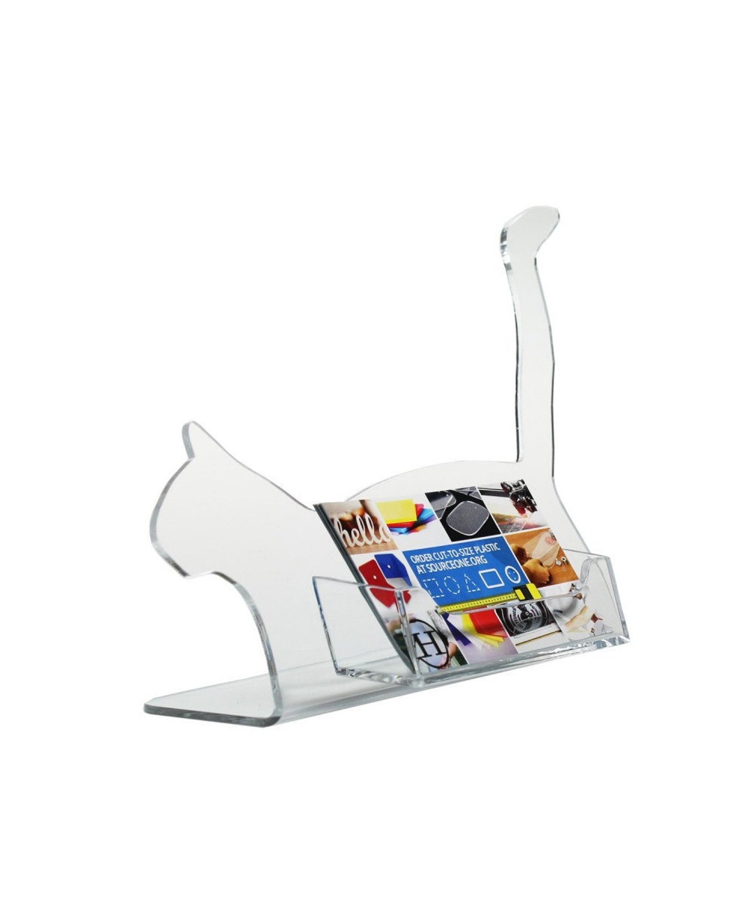 Cat Business Card Holder Single Pocket Many Colors to - Etsy