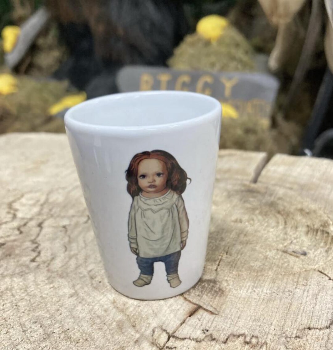 Chuckesmee Shot Glass - Etsy