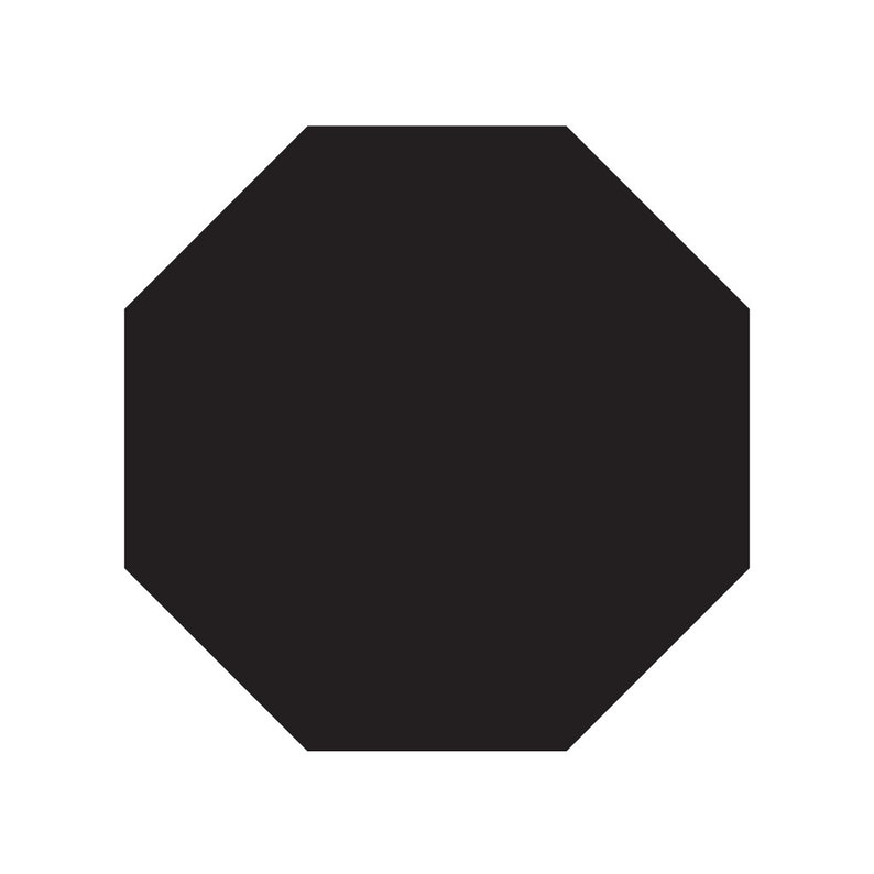 Clear and Colored Acrylic Octagon - Etsy