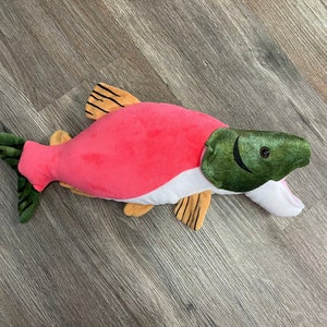 Stuffed Plush Trout And/or Salmon Fish - Etsy