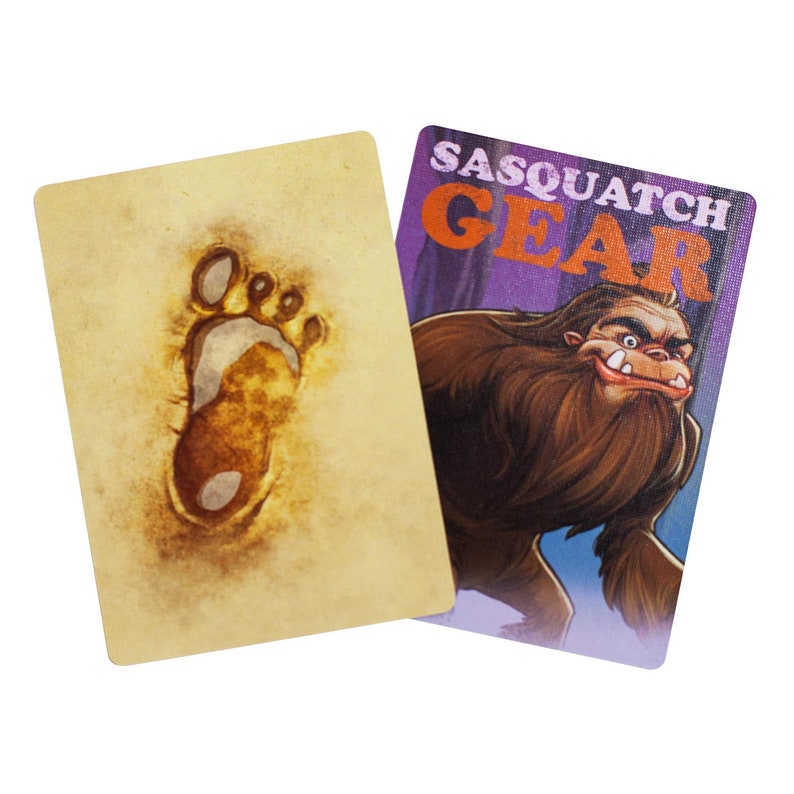 Finding Sasquatch Adventure Card Game Set Sasquatch Bigfoot - Etsy
