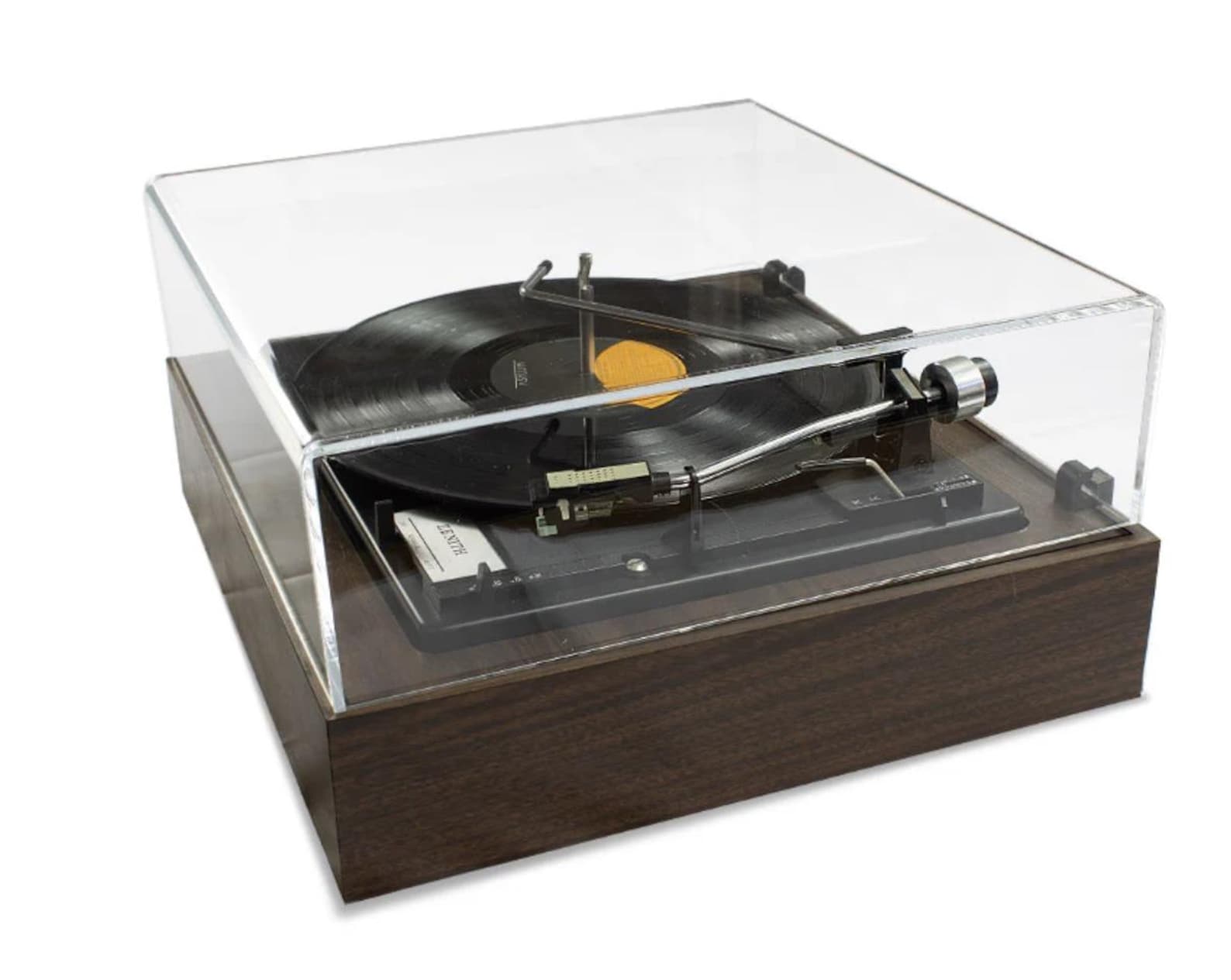 Custom Acrylic Turntable Dust Cover, Record Player Protector Made in ...