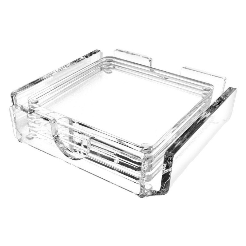 Clear Coasters - Etsy