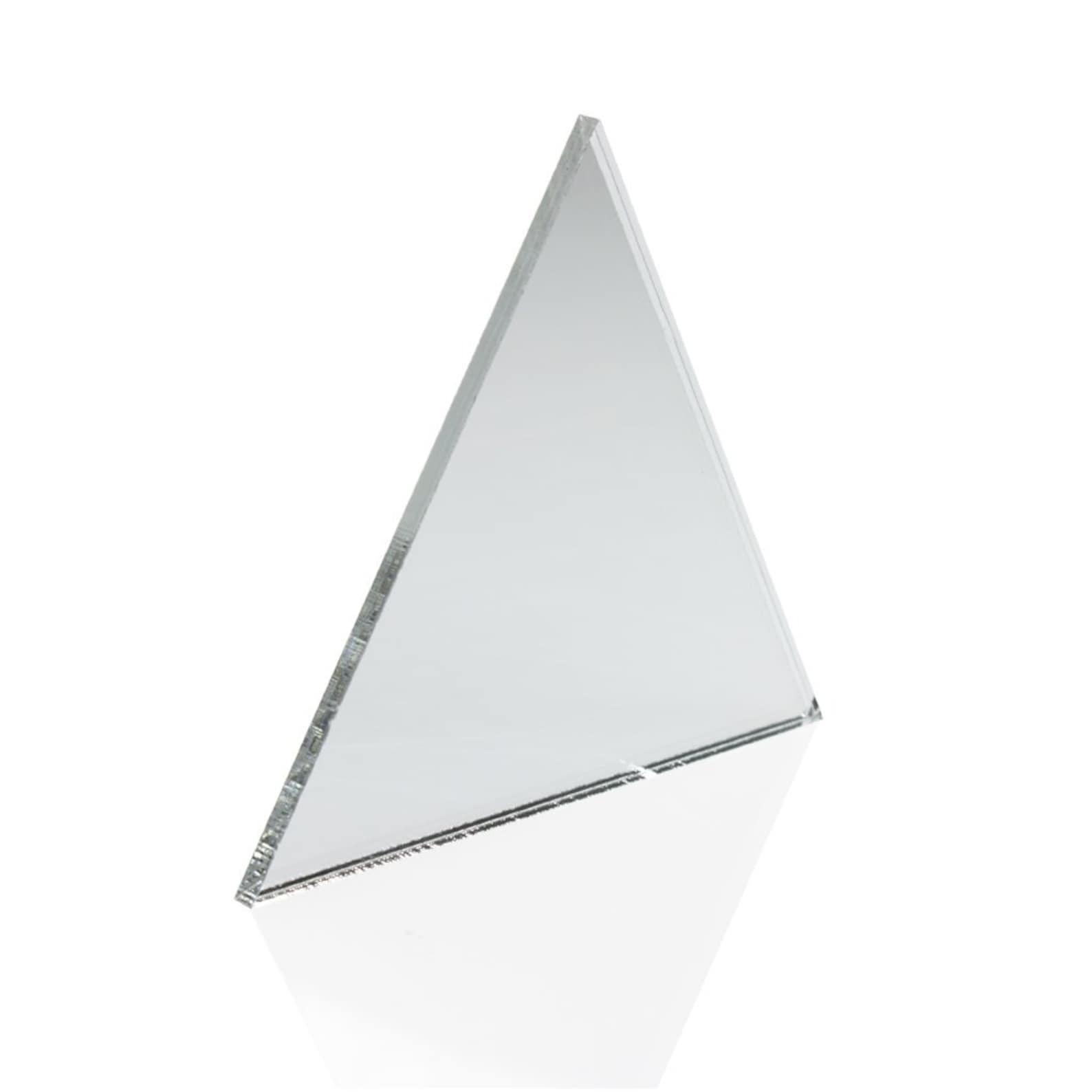 Acrylic Triangles in Clear, Mirror and Colors - Etsy