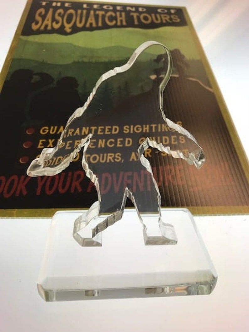 Acrylic Sasquatch Bigfoot Award 3/16 Thick X 6 - Etsy