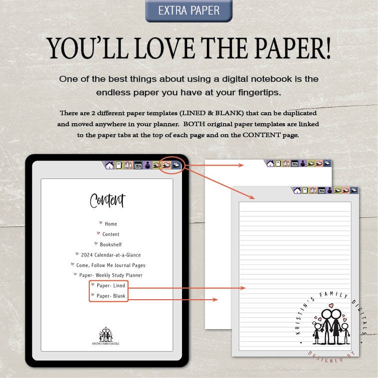 2024 Come, Follow Me BOOK OF MORMON Study Journal Digital Notebook ...