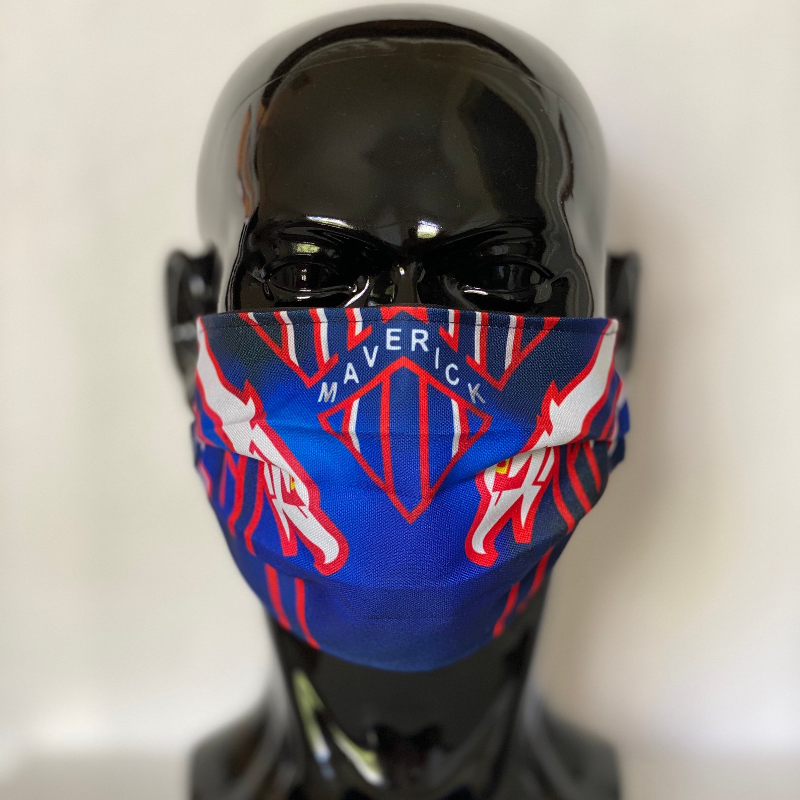 Top Gun Inspired Maverick Face Mask | Etsy
