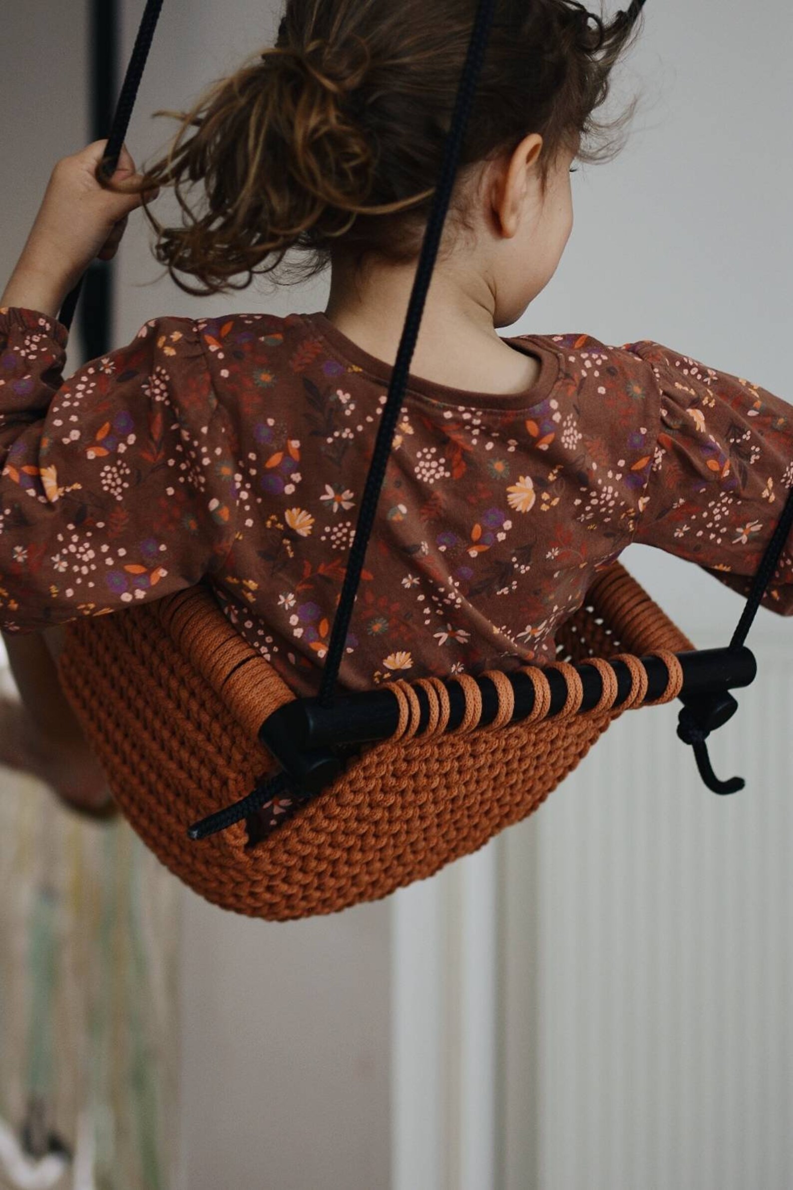 Baby Swing, Kids Swing, Crochet Handmade Baby Swing Chair, Hammock ...