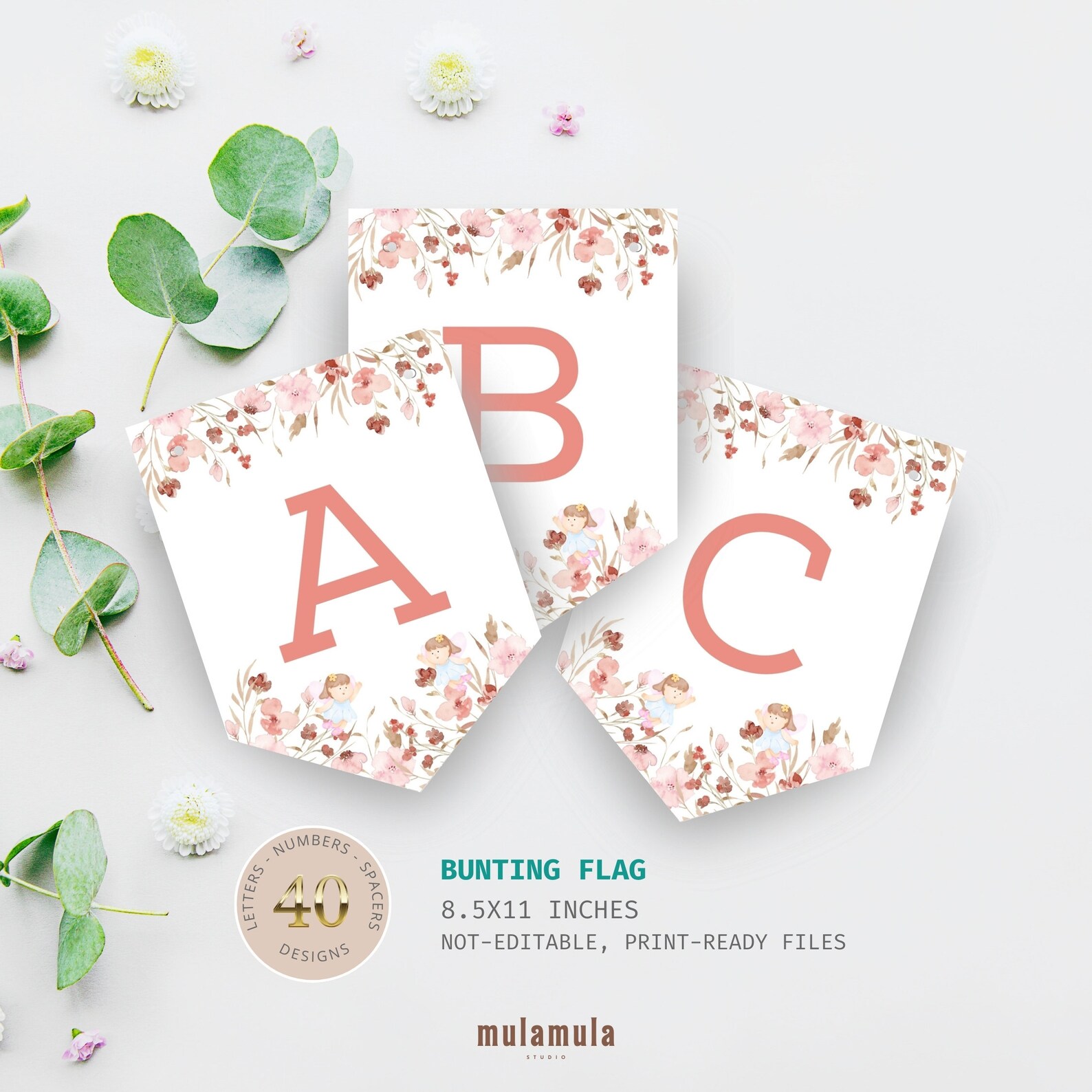 Birthday Banner Enchanted Forest Party Decor Happy Birthday Nursery ...