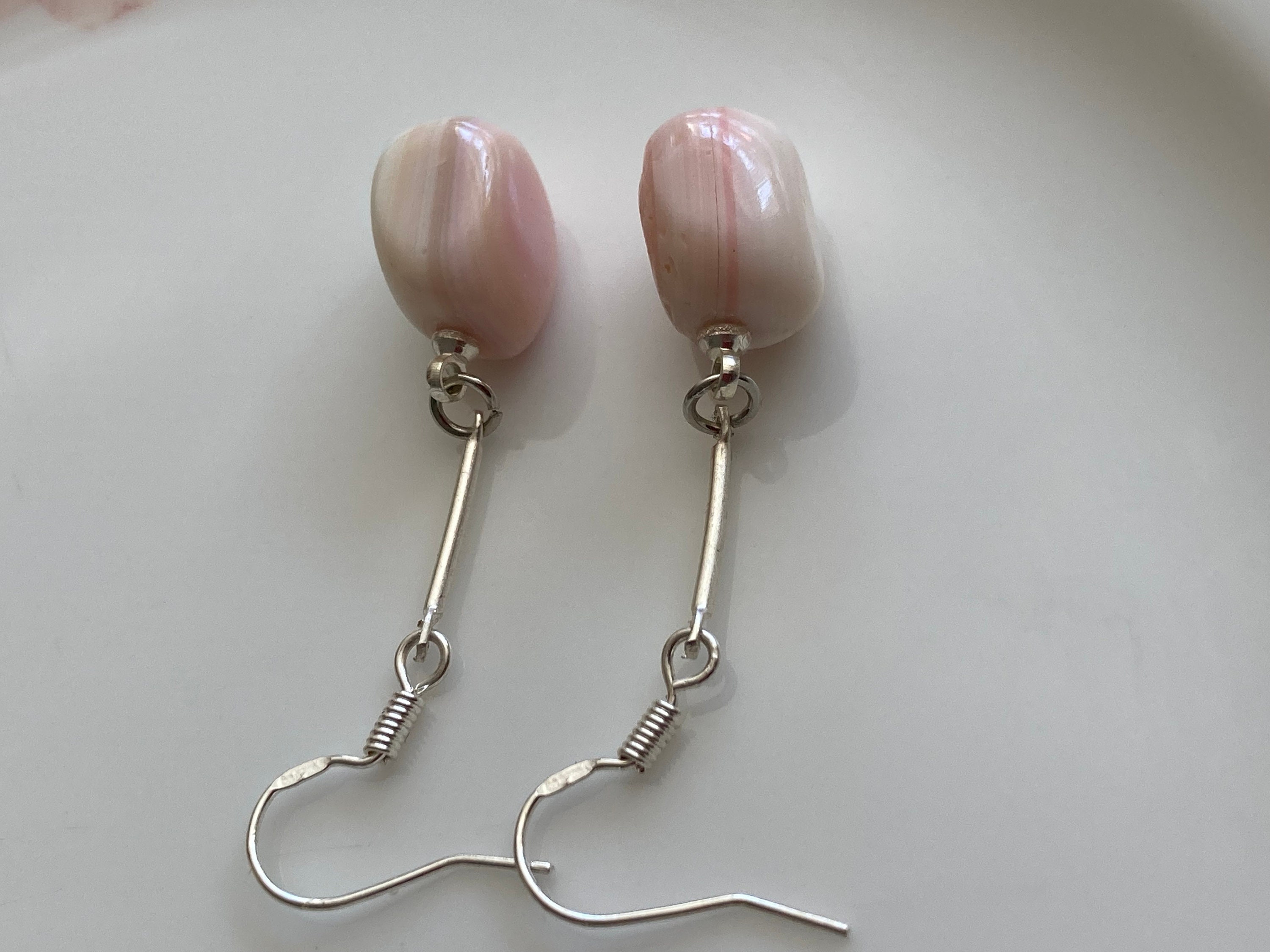 Natural Bahamian Pink Queen Conch Shell Pearl Nuggets Sterling - Etsy